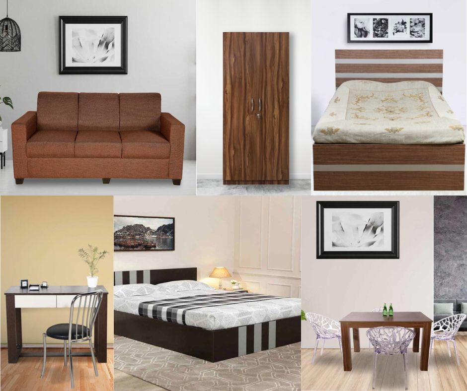 Furniture on Rent in Delhi | Mumbai | Bangalore - Fabrento